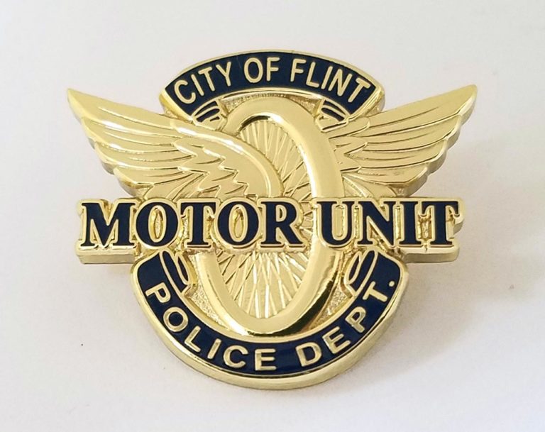 Flint PD Motor Unit Pin | Centurion Coin and Emblem